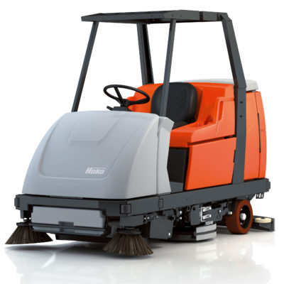 Hako Scrubmaster B120 R, en helt ny gulvvaskemaskin fra Hako!