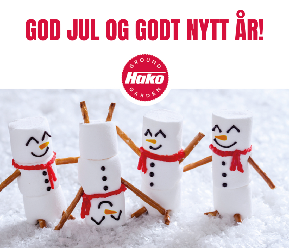 God Jul & Godt Nytt år - Hako